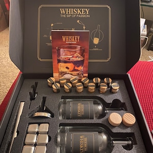 Whiskey Making Kit, Whiskey Gift, Whiskey Set Gifts for Men, Whiskey ...