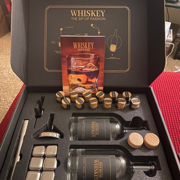 Whiskey Making Kit, Whiskey Gift, Whiskey Set Gifts for Men, Whiskey ...
