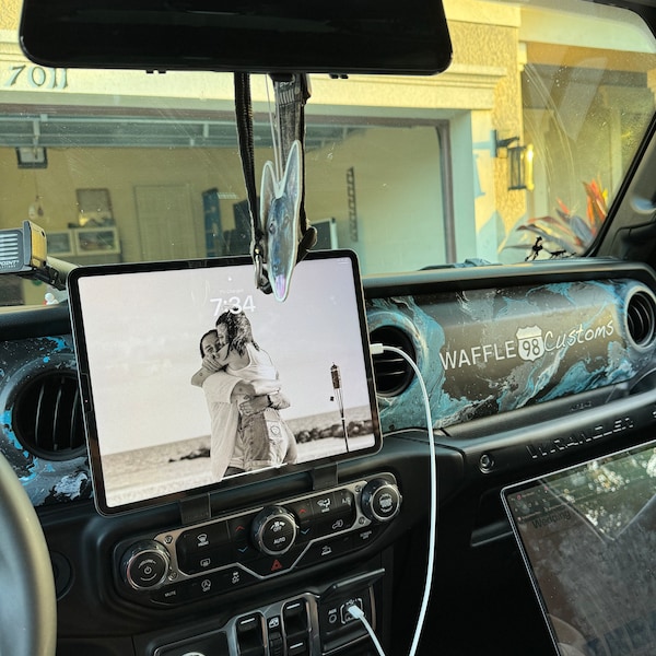 IPad /tablet Mount Compatible With Jeep Wrangler JL and Jeep Gladiator ...