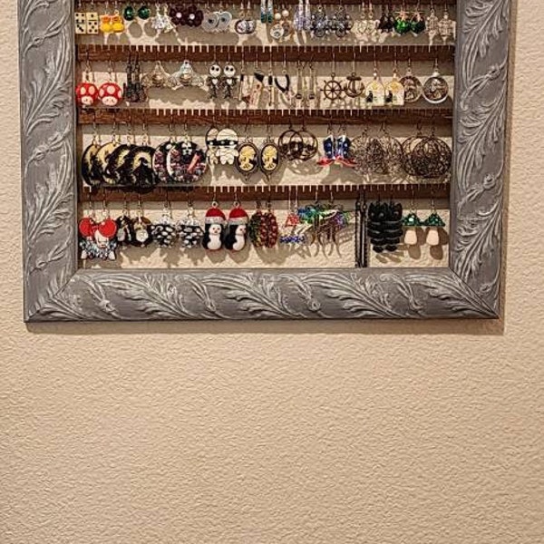 16 Earring Holder Slats Iorganize® DIY Organizer 9 Colors 3 Styles ...
