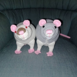 Digital Crochet Pattern Realistic Rat - Etsy
