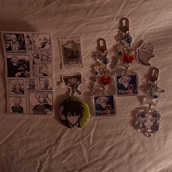 Blue Lock Keychains Volume 2, Blue Lock Anime, Blue Lock, Blue Lock Bag ...
