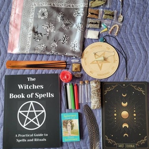 Witch Starter Kit With Guide, Spiritual Starter Box, for Newbies or ...