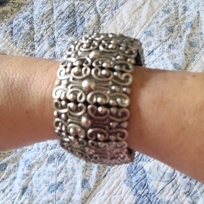 Fitbit Charge Band Cover Bracelet: Antique Silver Celtic Cross With ...