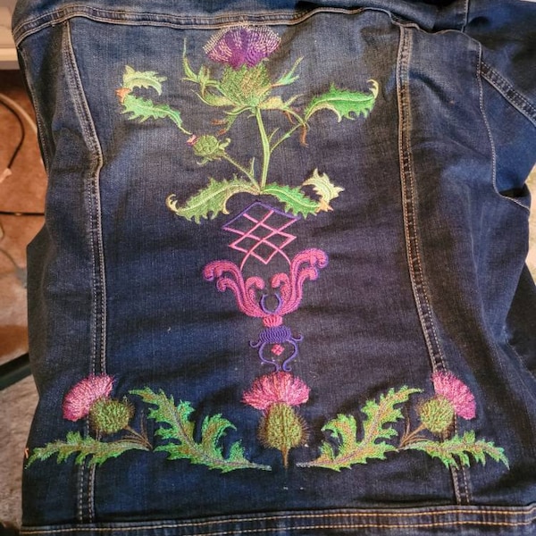 Scottish Thistle - Machine Embroidery Designs Set for Hoop Sizes up to ...