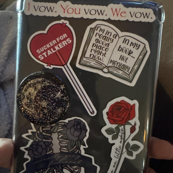 Bookish Sticker Bundle, 10 Piece Sticker Bundle, Booktok Stickers ...