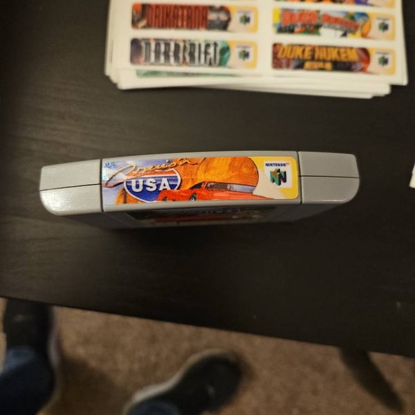 Atari Jaguar Sticker End Labels Set (for All 185 Custom Cartridge Game ...