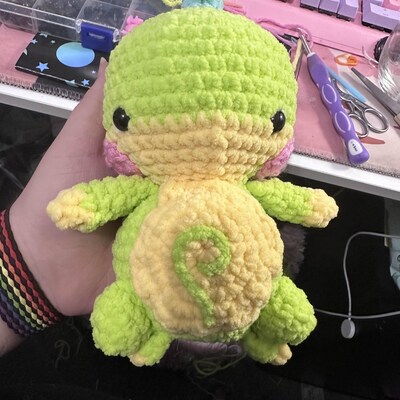 Crochet Porygon Inspired Chibi Pokemon - Etsy