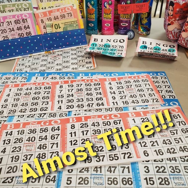 BINGO Ball Ticket Holders - Etsy