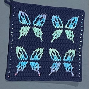 Cubed Mosaic Crochet Pattern Chart by Sixel Design - Etsy