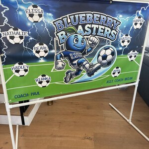 Football Team Banners. Professional Full Color 13 Oz Vinyl Banner - Etsy