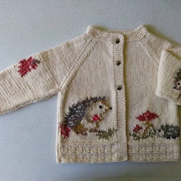 PDF KNITTING PATTERN Cardigan the Circus P138 - Etsy