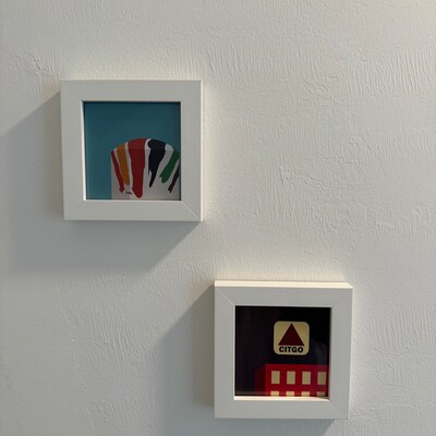 Art Print Boston Rainbow Swash Gas Tank, 8x10, 12x12, 16x20, 18x24 ...