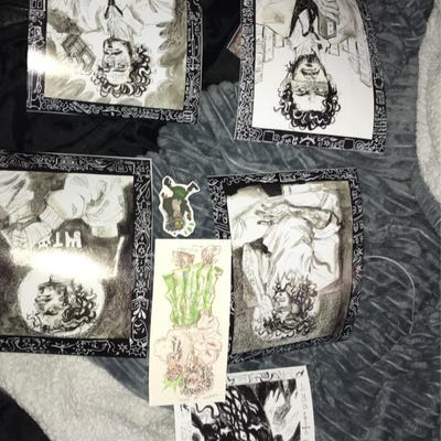 Cryptid Stickers - Etsy