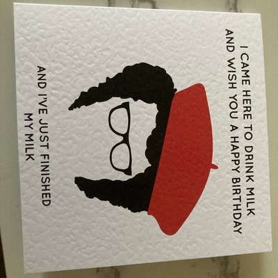 Maurice Moss Card IT Crowd Birthday Card - Etsy