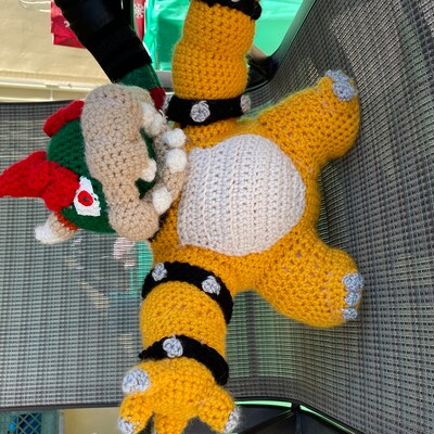 Bowser Crochet Pattern Amigurumi PDF ENGLISH Instructions - Etsy UK