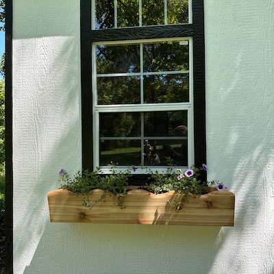 Cedar Window Box Brackets. - Etsy