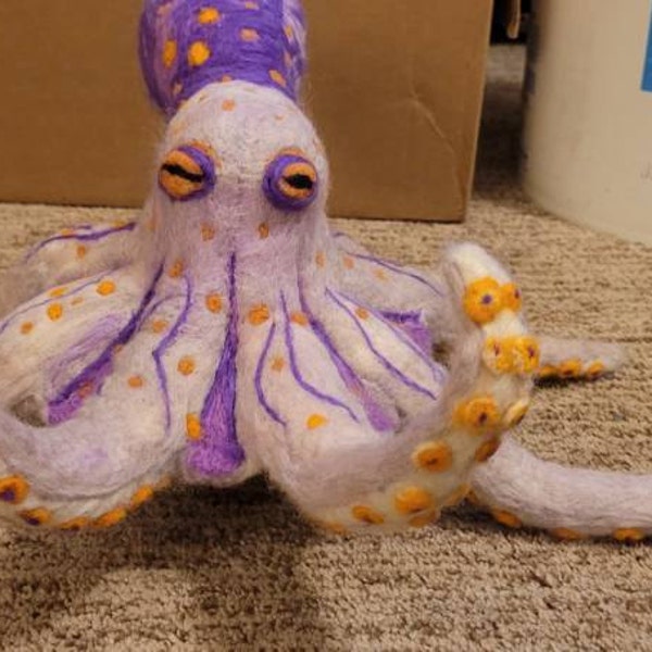 How to Needle Felt an Octopus Tutorial Instant Download PDF - Etsy