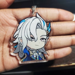 Genshin Impact Advent Calendar Mysterybox Keychain Badge Pin Jewelry ...