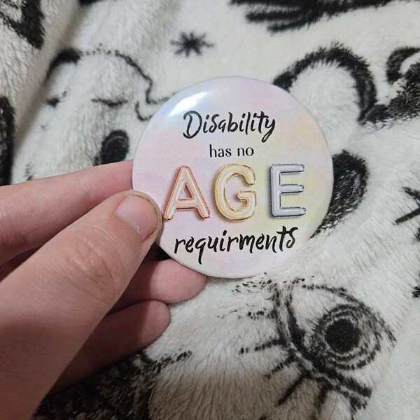 Dont Touch My Mobility Aid Button Pin Disability Button Badge - Etsy