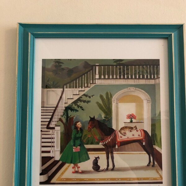 A House Horse Called Rousseau. Art Print. Janet Hill Studio - Etsy