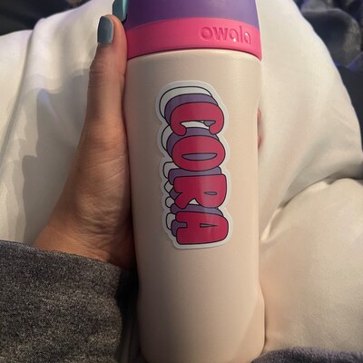 Waterproof Name Decal Personalized Vinyl Sticker NAME STICKER ...