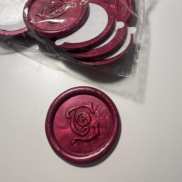 Custom Wax Seal, Handmade Custom Logo Wax Stickers, Personalized Wax ...