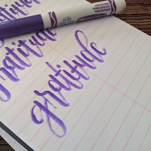 THE VIOLET: Printable Handwriting Worksheets PDF File Only - Etsy