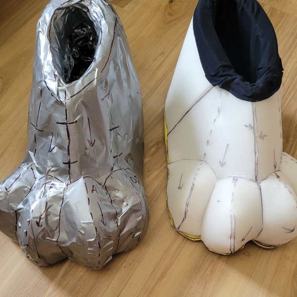 Foam Feetpaw Tutorial & Pattern (PDF) - Etsy