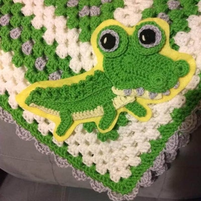 Crochet Pattern INSTANT DOWNLOAD Crochet Alligator Nellas Cottage ...