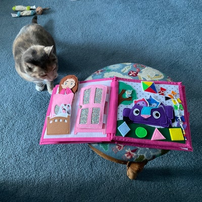 Educational Quiet Book Page ONE PAGE Early Learning Shapes & Colors ...