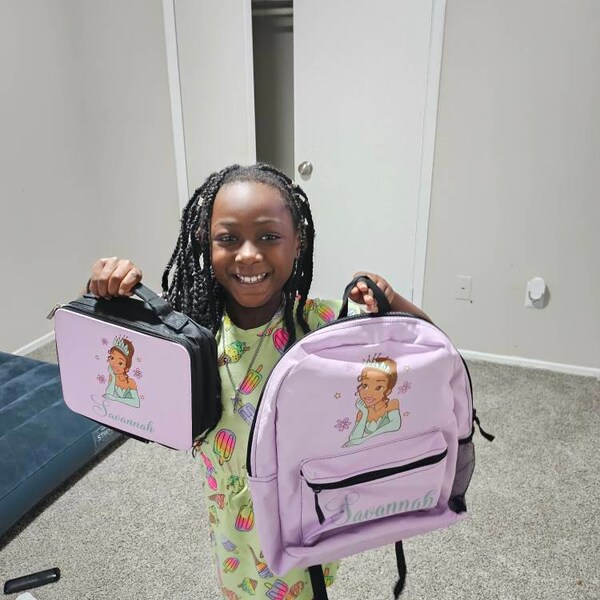 Custom Roblox Girl Backpack Personalized School Bag Roblox for Girl ...