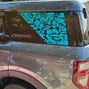 Floral Flowers Rear Side Window Decals for 2021+ Ford Bronco Sport - Etsy