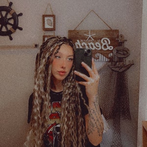 Vikings Set of Dreads Dreadlock Extensions - Etsy