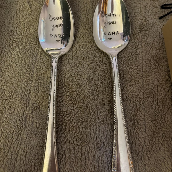 Gift for Grandma | Mother's Day Gift | Love You Grandma Spoon ...