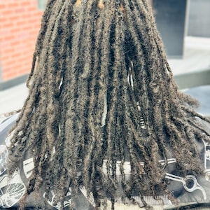 60 Anwi Textured Locs Made From 100% Human Hair Sizes 0.4cm & 0.5cm, - Etsy