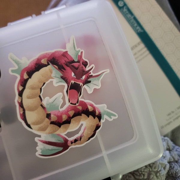 Gyarados Vinyl Sticker - Etsy