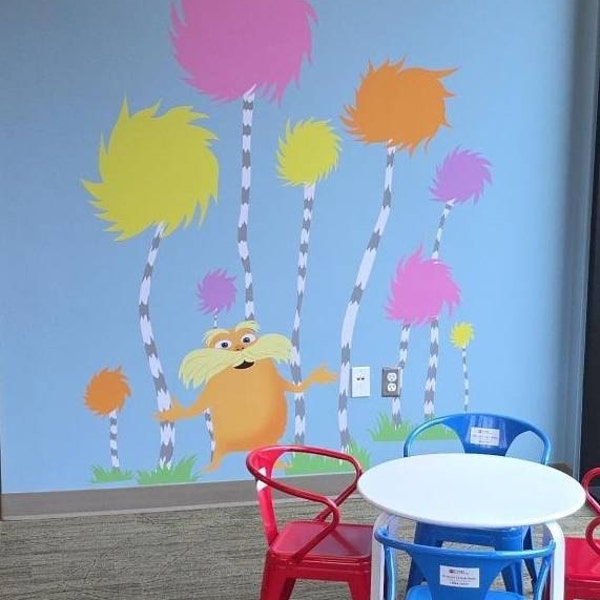 Dr Seuss Cat in the Hat Driving Car Kid Wall Decal Wall Sticker ...