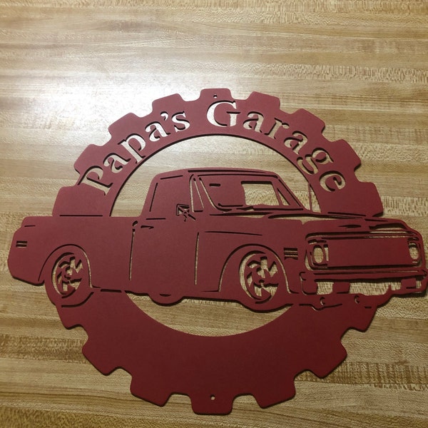 Chevy Truck Classic Car Collection Metal Sign - Etsy