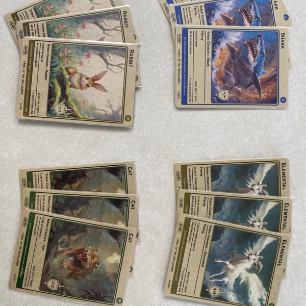 3x Snake Token 1/1 MTG Token - Alfie's Adventure by Alfie AA59 - Etsy