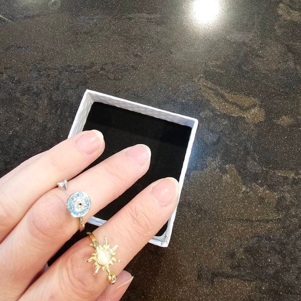 Fidget Dragon Anxiety Spinner Rings, Rotating Anti Stress Worry Ring ...