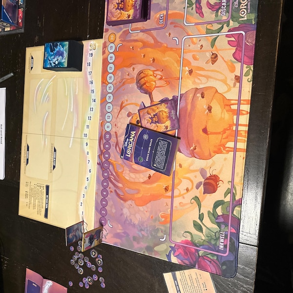 Playmat Lorcana TCG - Winnie the Pooh Hunny Wizard - 24" X 14" Inches ...
