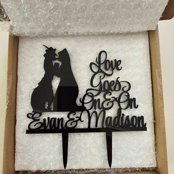 Robin Hood and Maid Marian Cake Topper, Disney Wedding Cake Topper,love ...