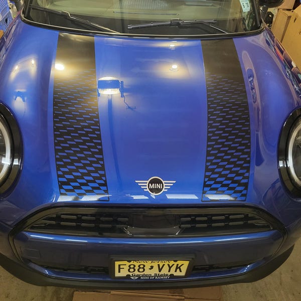 Grille Stripe for Mini U25 Countryman JCW Stickers Decals Graphics ...