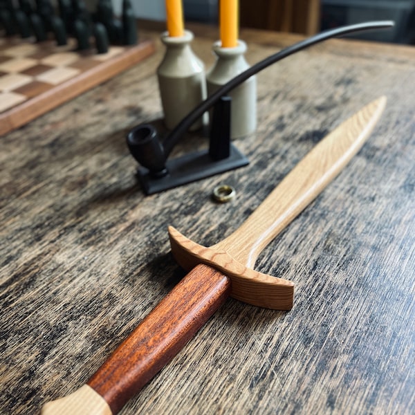 Medieval Longsword - Handmade Wooden Sword - Etsy