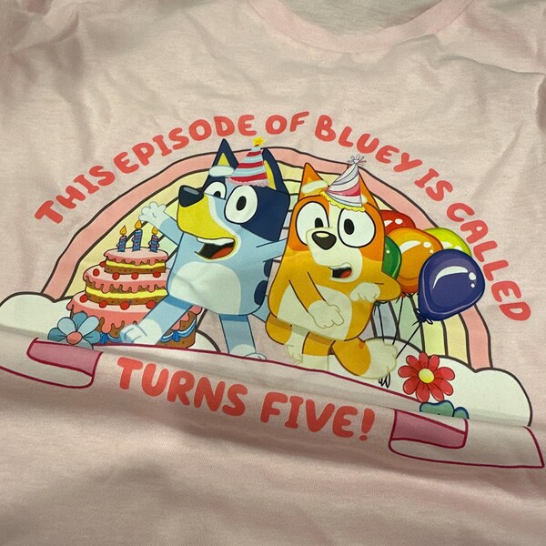 Blue Four Real Life Shirt Blue Custom Birthday Girl Shirt Blue ...