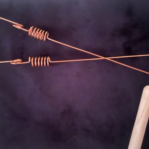 One-handed Copper Dowsing Rod Bobber With Brass Tip - Etsy