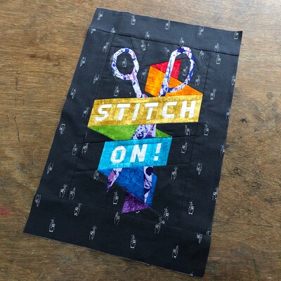 STITCH ON Banner PDF Pattern - Etsy