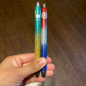 Marvel Inspired Inkjoy Gel Pens / Loki / Captain America / | Etsy