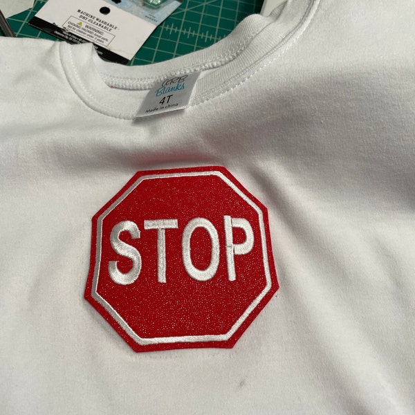 Stop Sign Road Sign Embroidery Design in 2x2 3x3 4x4 and 5x7 Sizes - Etsy